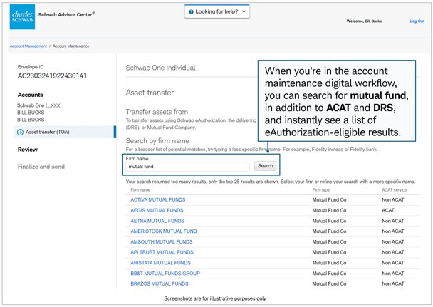 eAuthorization | Advisor Services